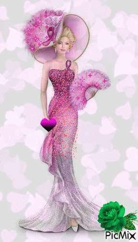 lady with pink dress – Namegif.com